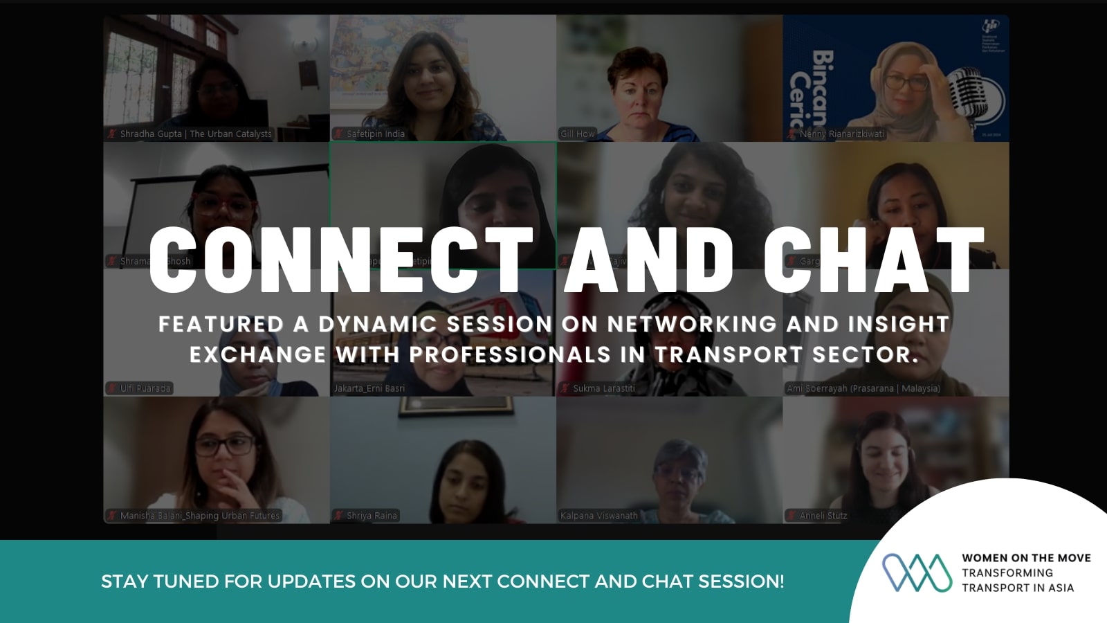 'Women on the Move Asia: Connect and Chat' Session • The Global ...